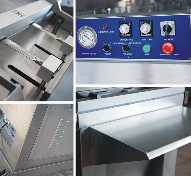 DZ-800W Vacuum Gas Flushing Packaging Machine