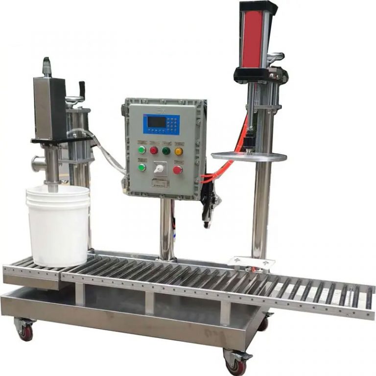 Automatic Smart PLC Control Solvent Base Paint Ink Filling Machine ...