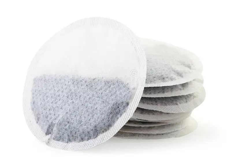 Automatic round tea bag machine with hanging line and labeling